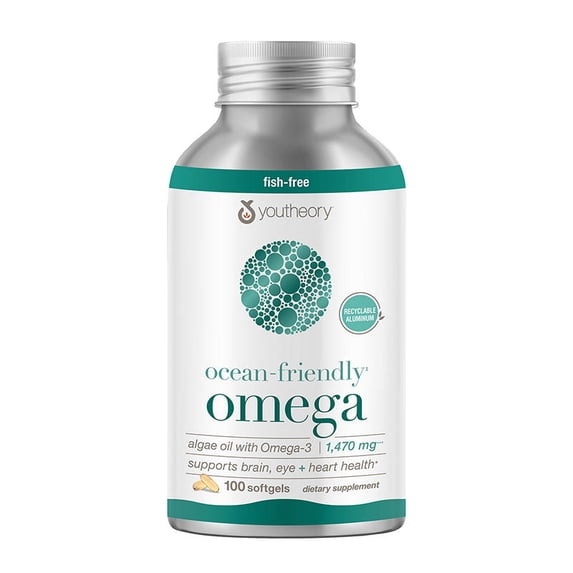 Youtheory Ocean-Friendly Omega Soft-Gels, 100 ct. - Walmart.com