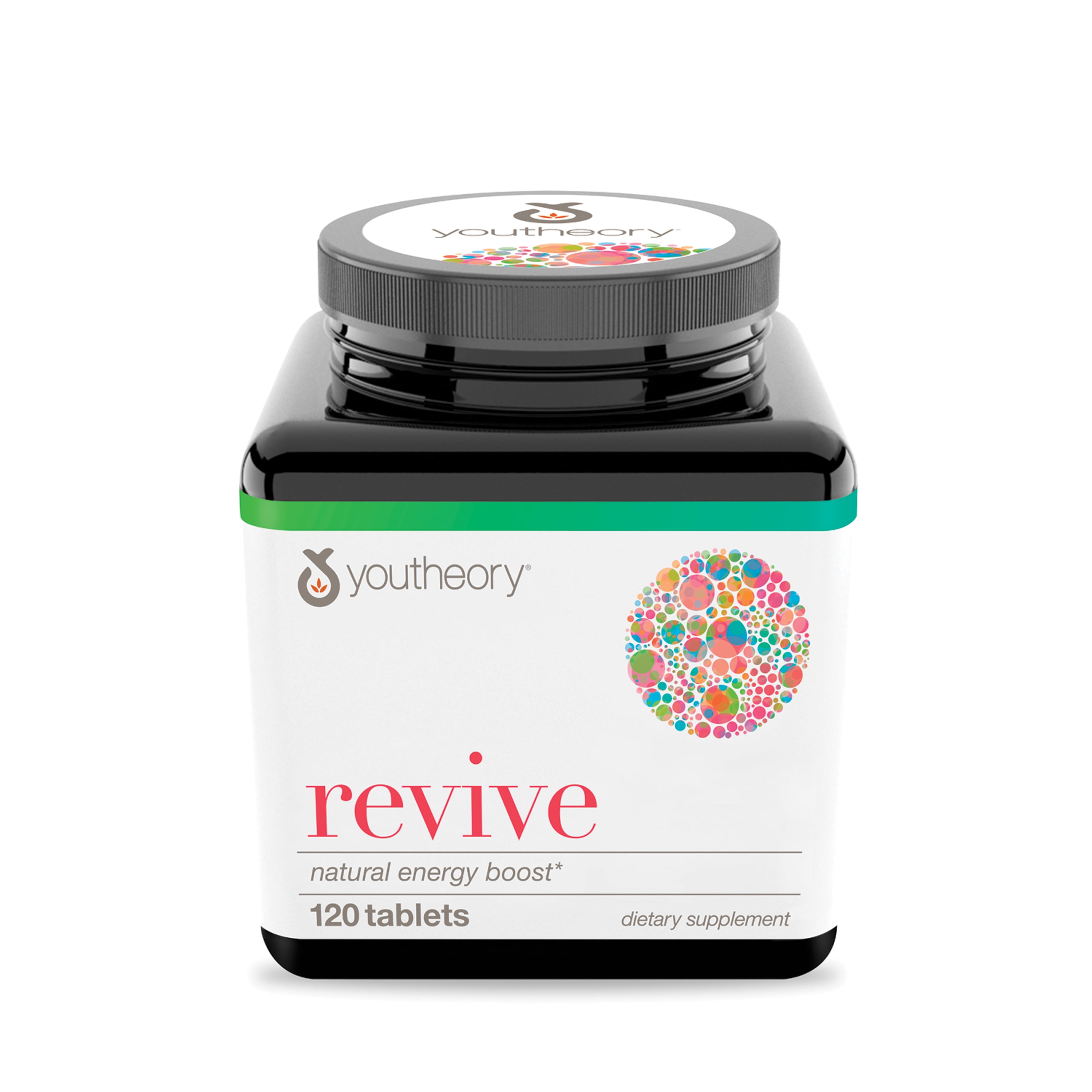 Youtheory Revive Natural Energy Boost - Plant-Based Energy Supplement ...