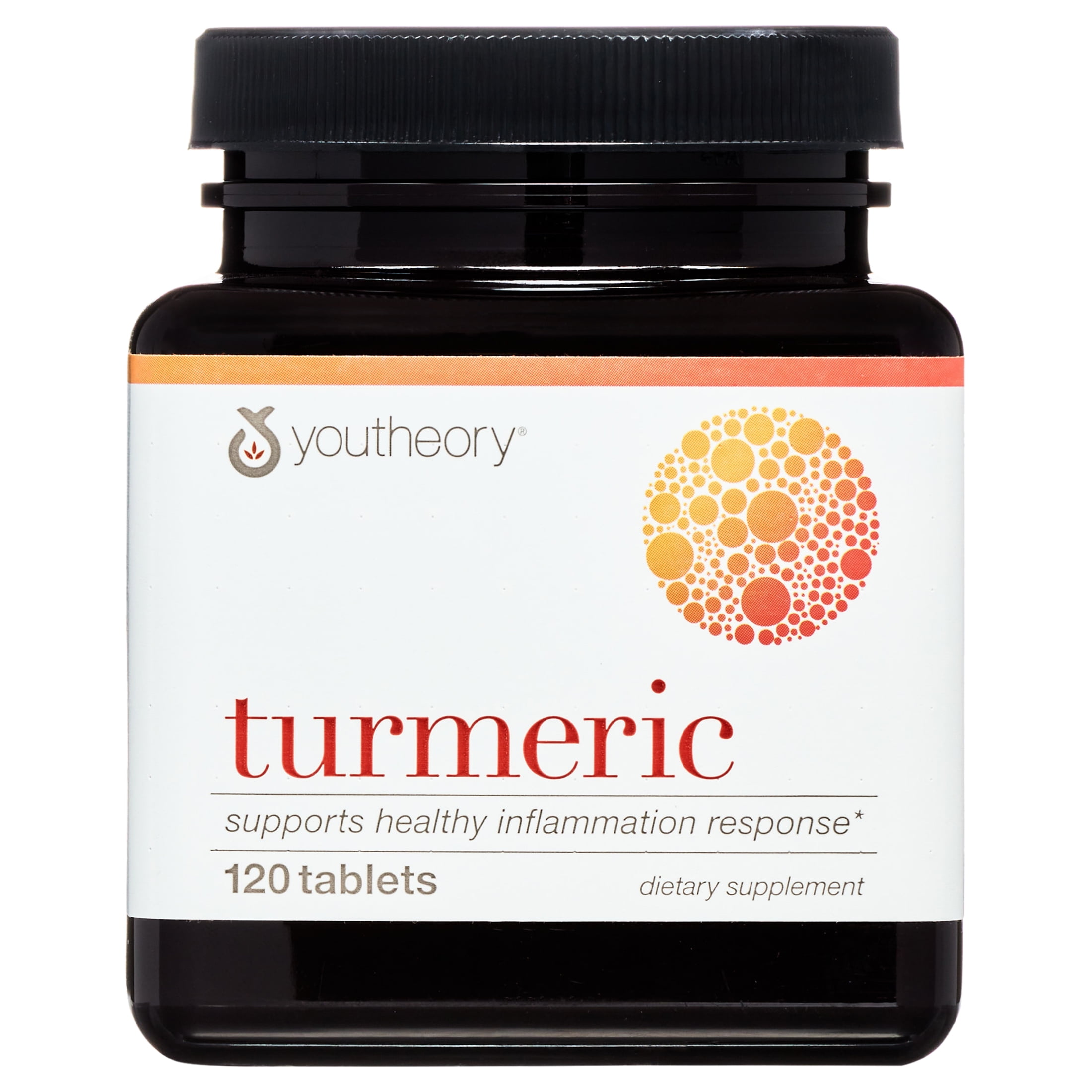 Youtheory Health Support Turmeric with BioPerine, Curcumin ...
