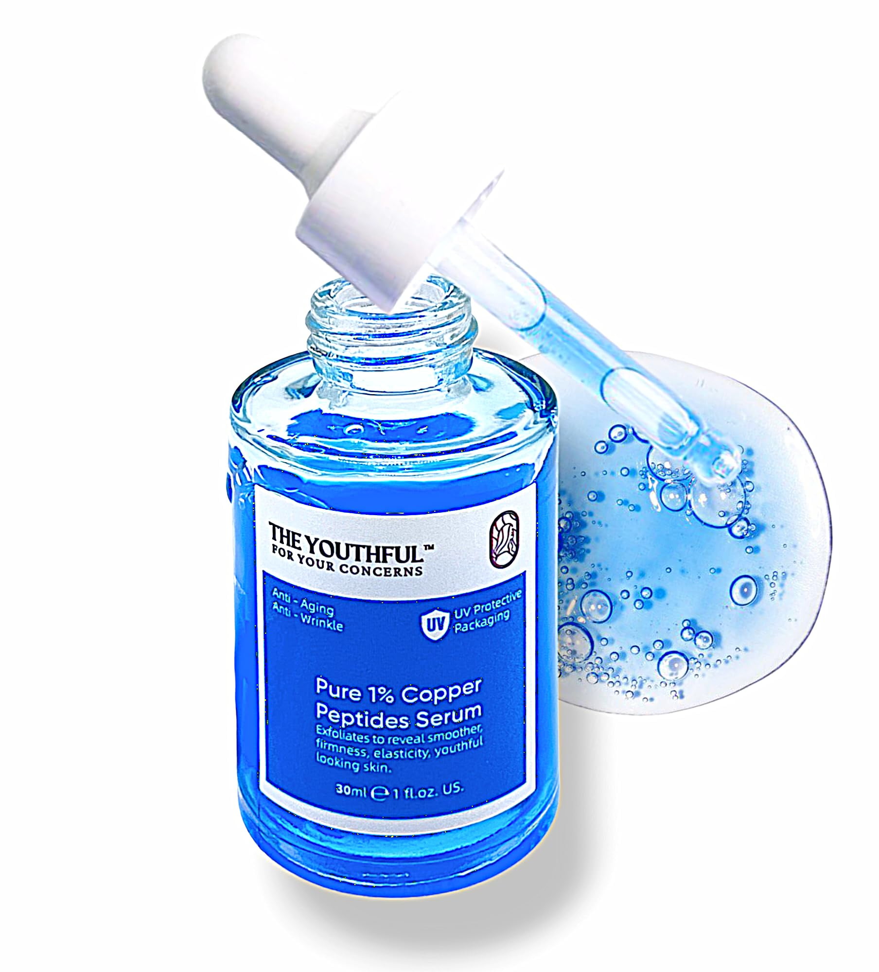 The Youthful - Copper Peptide Face Serum Collagen (Formula Same Buffet ...