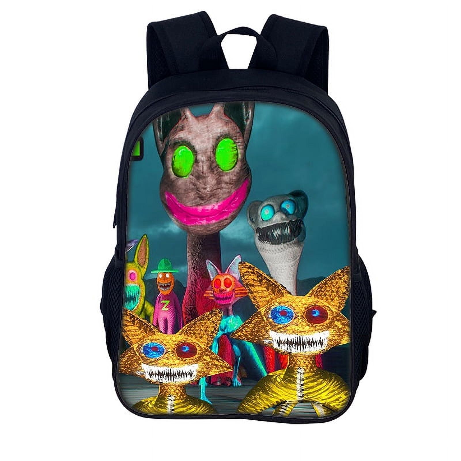 Youthful Funny Zoonomaly Bags Notebook Backpacks 3D Printed Oxford ...