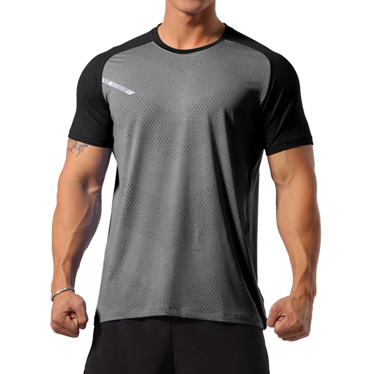 Youthup Men's Reflective Performance Tee – Where Safety Meets Speed ...