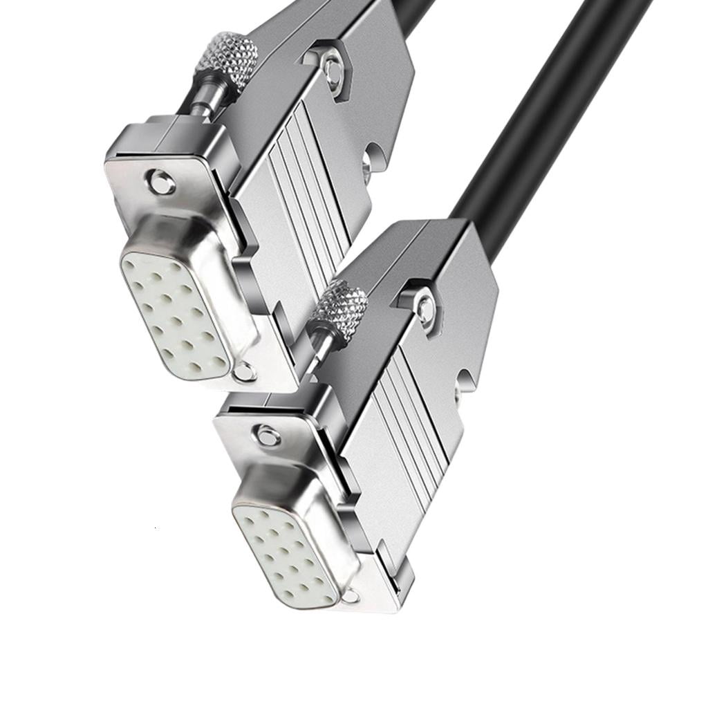 Youthyao D Sub 15Pin VGA Cable 3 Row Design Coppered Connectors 1 ...