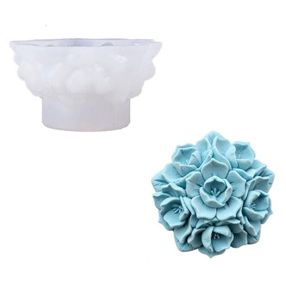 Youthyao Food Safe Cake And Making Mold For Creating 3D Flower Bouquet ...