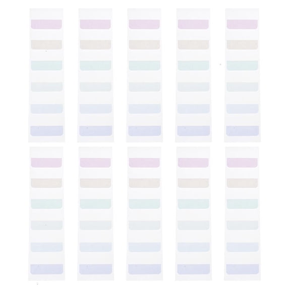 Youthyao Sticky Tabs for Notebooks, Writable & Repositionable Sticky ...