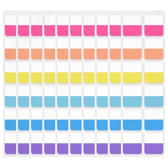Youthyao Sticky Tabs for Notebooks, Writable & Repositionable Sticky ...