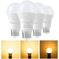 Youtime 3 Way Light Bulbs 50 100 150 Watt Equivalent Soft White A21 ...