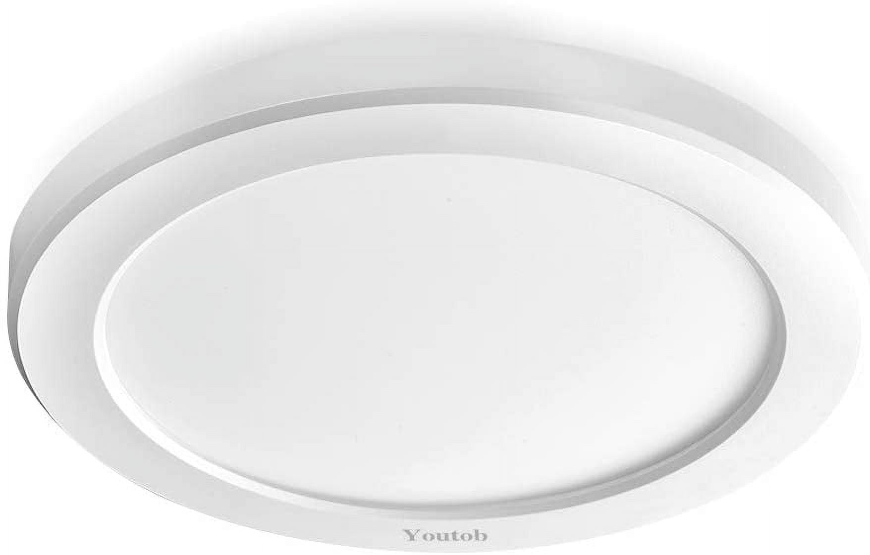Youtob LED Ceiling Light Flush Mount with Adjustable 3 Colors, 15W ...