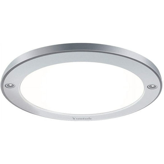 12 Inch LED Flush Mount Ceiling Light Fixture, 5000K Daylight White ...