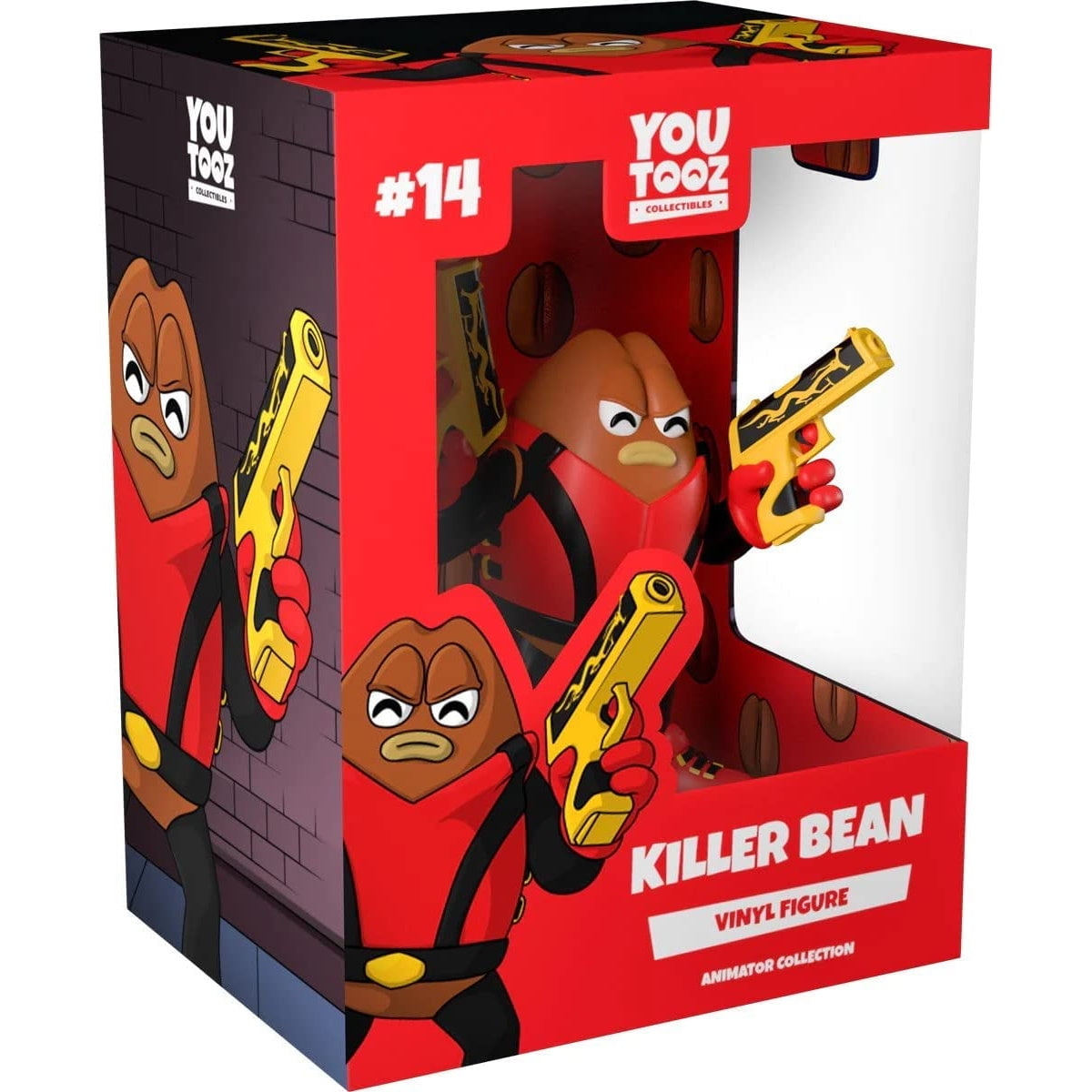 Youtooz: Animator Collection - Killer Bean Vinyl Figure [Toys, Ages 15+, #14] - Walmart.com