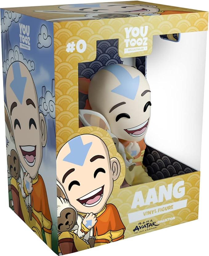 Youtooz Avatar Aang 4" Inch Vinyl Action Figure - Avatar The Last Air ...