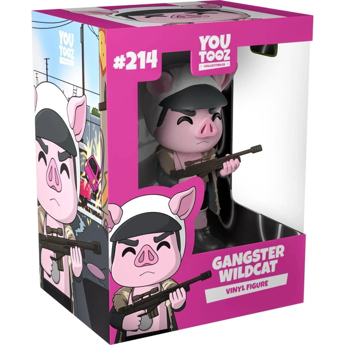 Youtooz: Gangster Wildcat Vinyl Figure [Toys, Ages 15+, #214] - Walmart.com