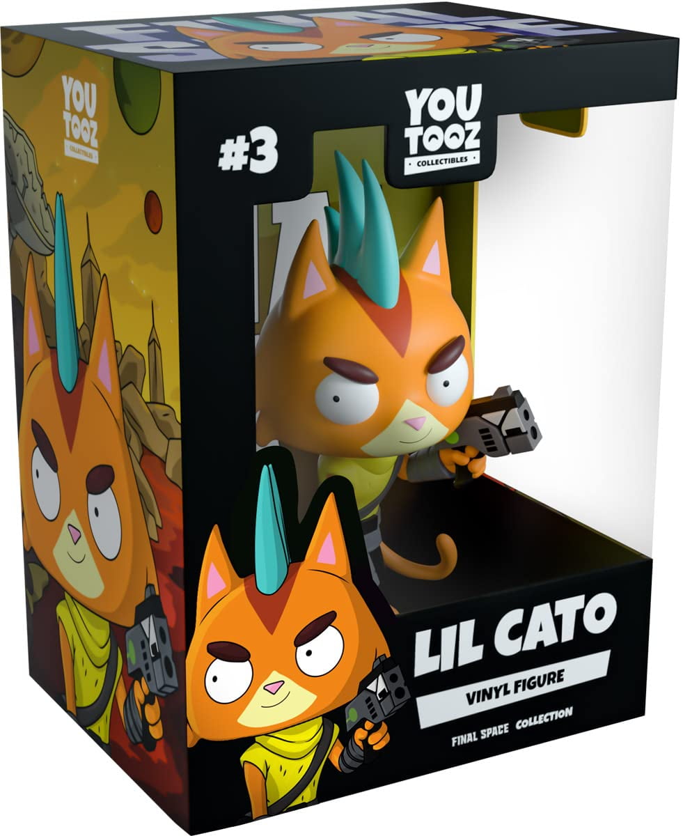 Youtooz Lil Cato 3.8" Vinyl Figure, Official Licensed Collectible from Final Space, by Youtooz ...
