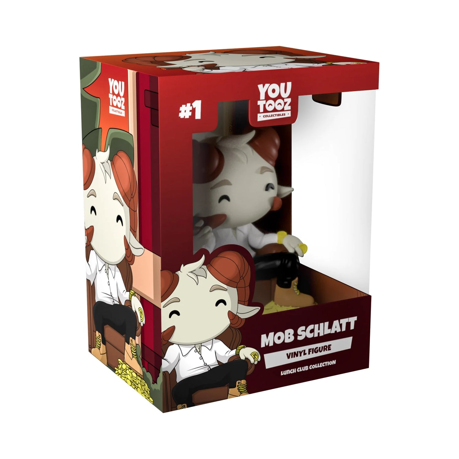 Youtooz: Lunch Club Collection - Mob Schlatt Vinyl Figure #1 - Walmart.com