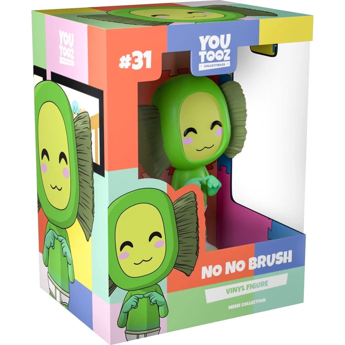Youtooz: Meme Collection - No No Brush Vinyl Figure [Toys, Ages 15 ...