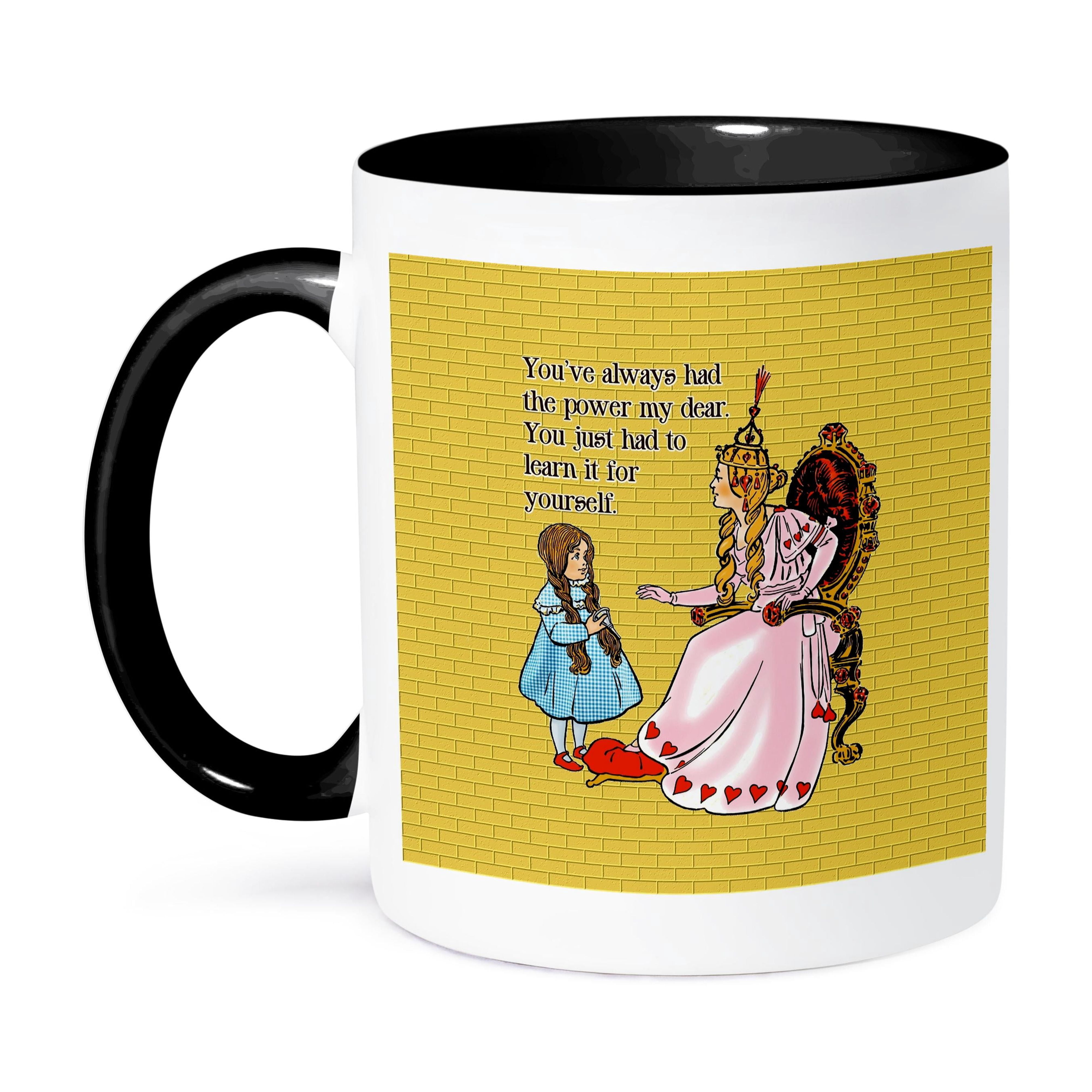 Youve Always Had The Power My Dear Graphic On Yellow Brick Background ...