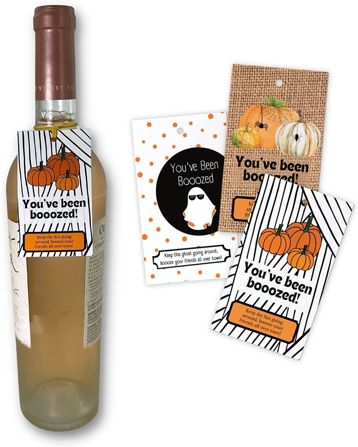 Youve Been Boozed Hang Tags for Alcohol Liquor Bottles 15 pack Mixed 3 ...