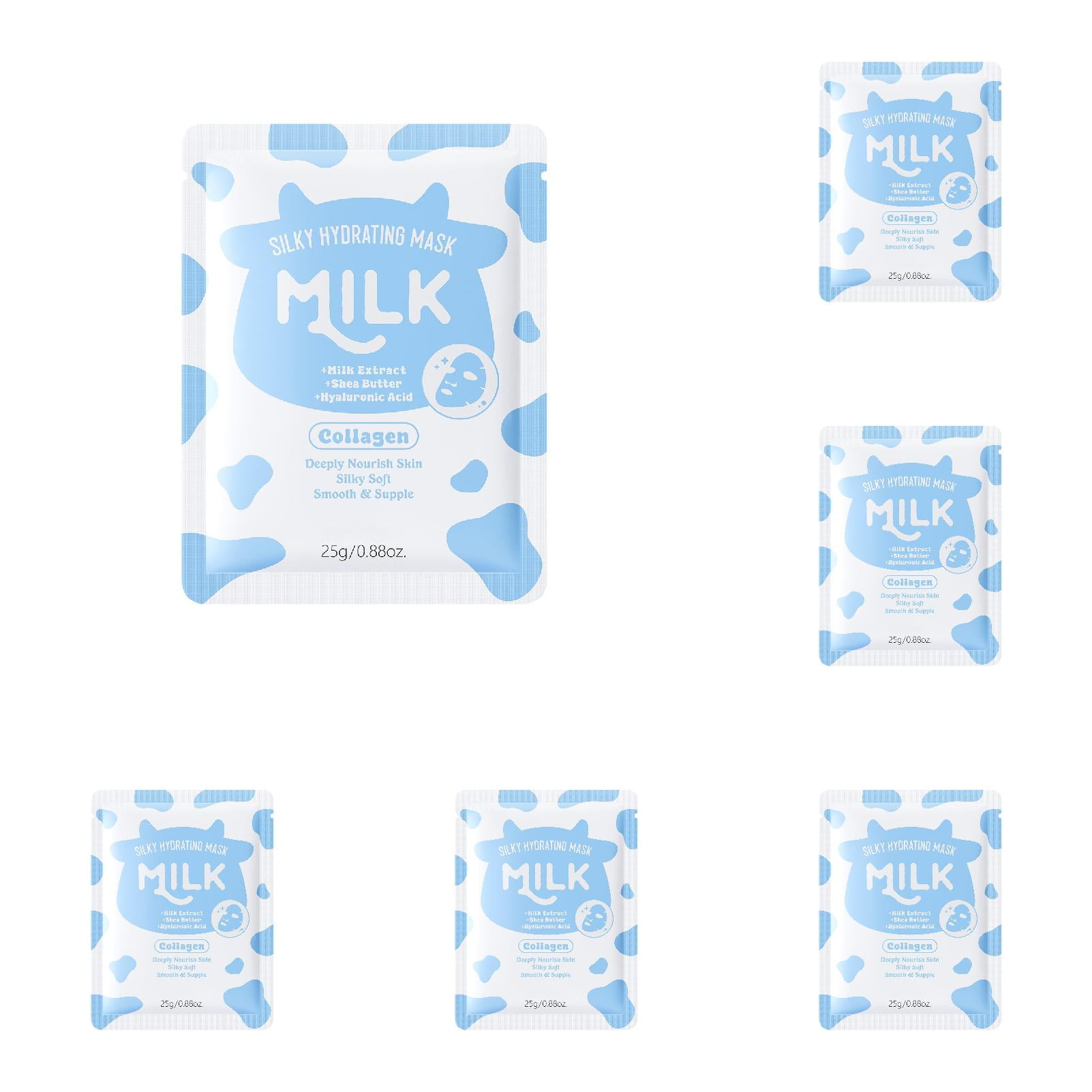 Youyingggg 25g Hydrating Milk Face Sheet Deep Moisturizing & Nourishing ...