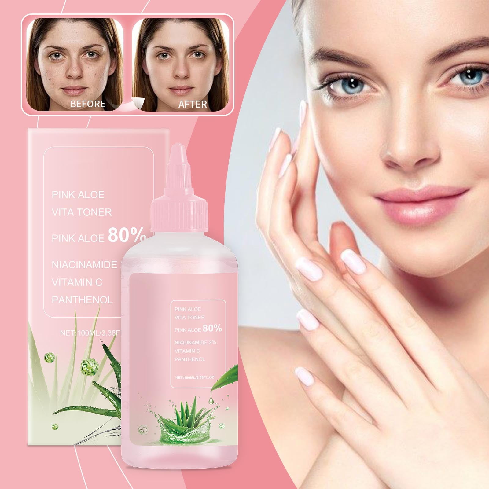 Youyingggg Aloe Soothing Toner 100ML Effectively Soothes Skin ...