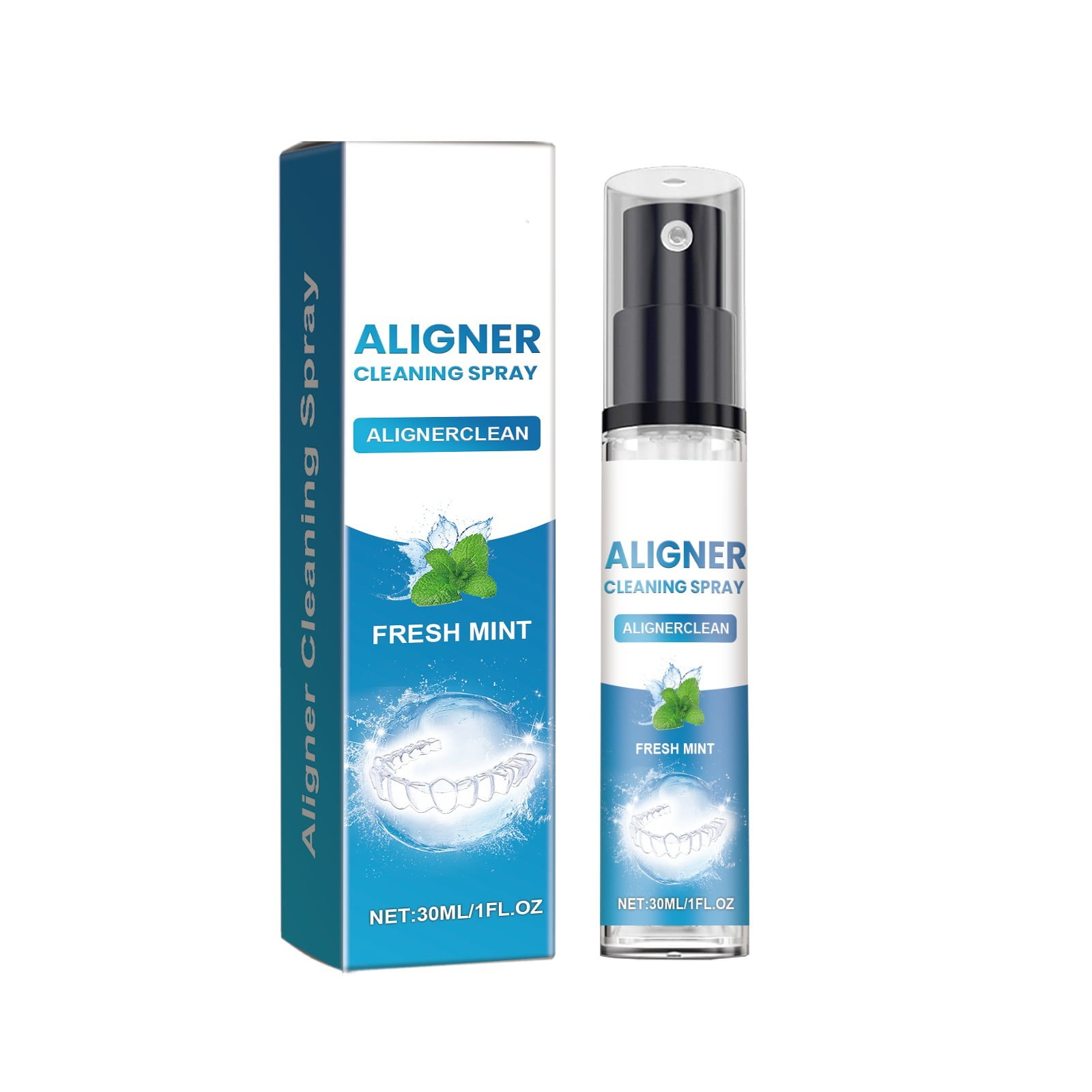 Youyingggg Braces Cleaning Spray Portable Braces Cleaning Teeth 30ml ...