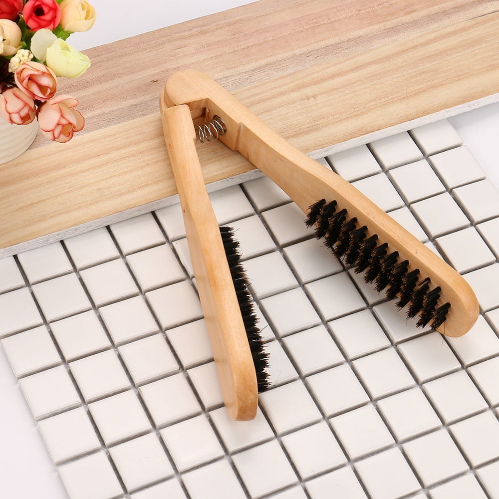 Youyingggg DIY Straight Hair Boar Hair Brush Styling -Static Comb ...