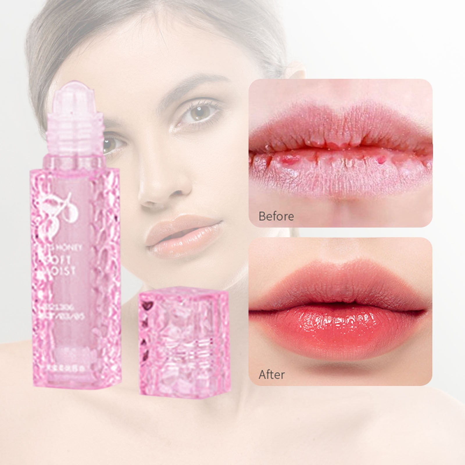 Youyingggg Fruit Lipstick For Foman Moisturizes Hydrates Dry Cracks ...