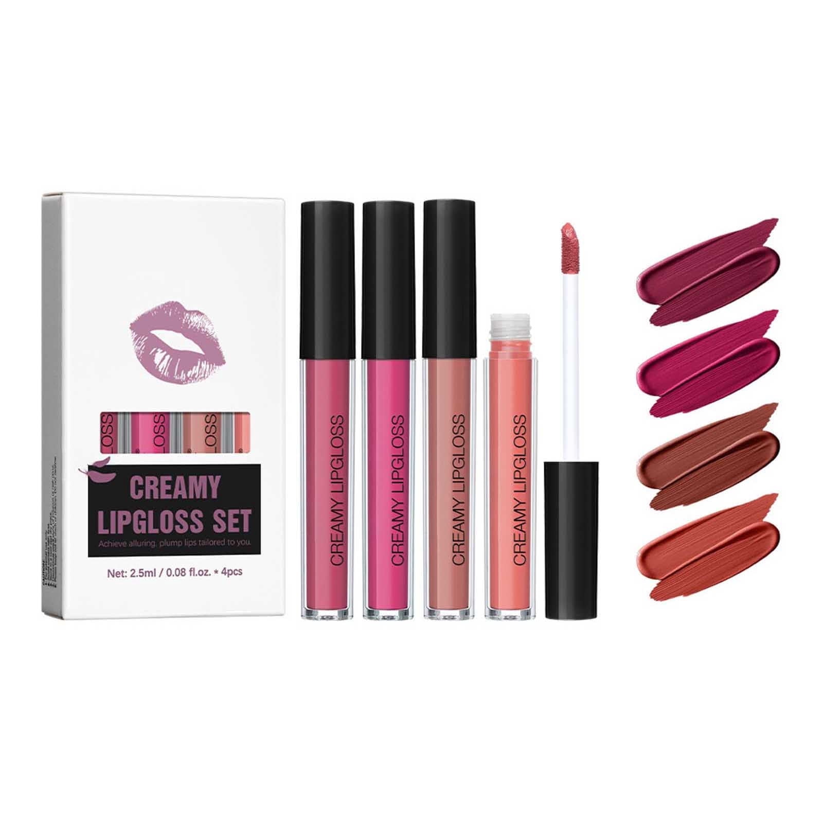 Youyingggg Lip Gloss Glossy VE Enriched Gloss High Shine Moisturizing ...