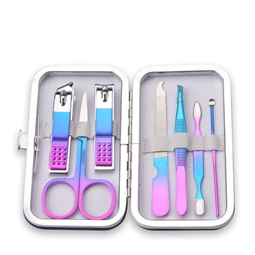 KUTZ 6 Piece Professional Style Nail & Facial Care Grooming Kit | Twist ...