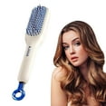 Youyingggg Self Cleaning Static Massage Comb Self Cleaning Hair Brush ...