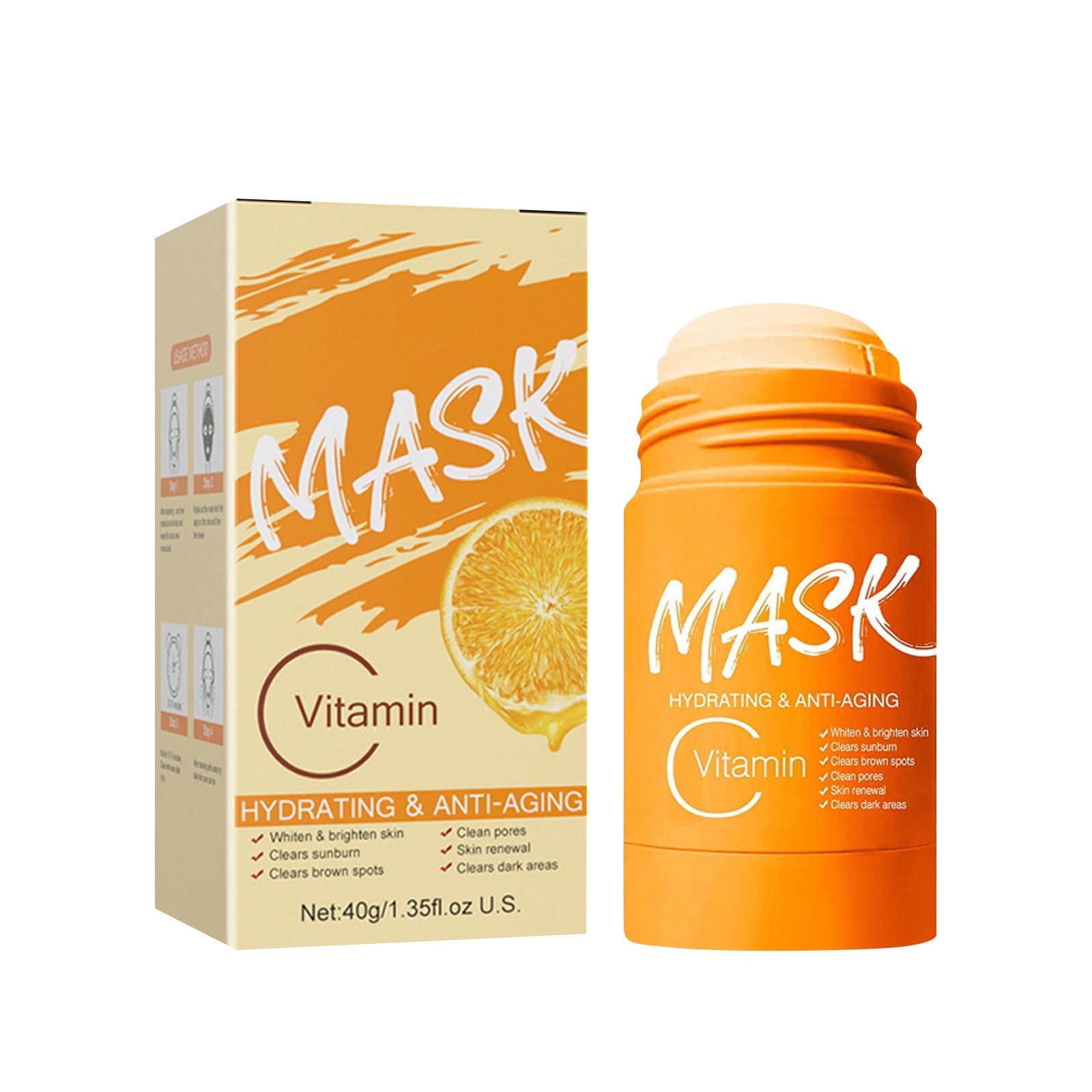 Youyingggg Solid Oil Control Cleansing Green Tea Eggplant Deep Cleansing Skin Paste Paste Stick ...