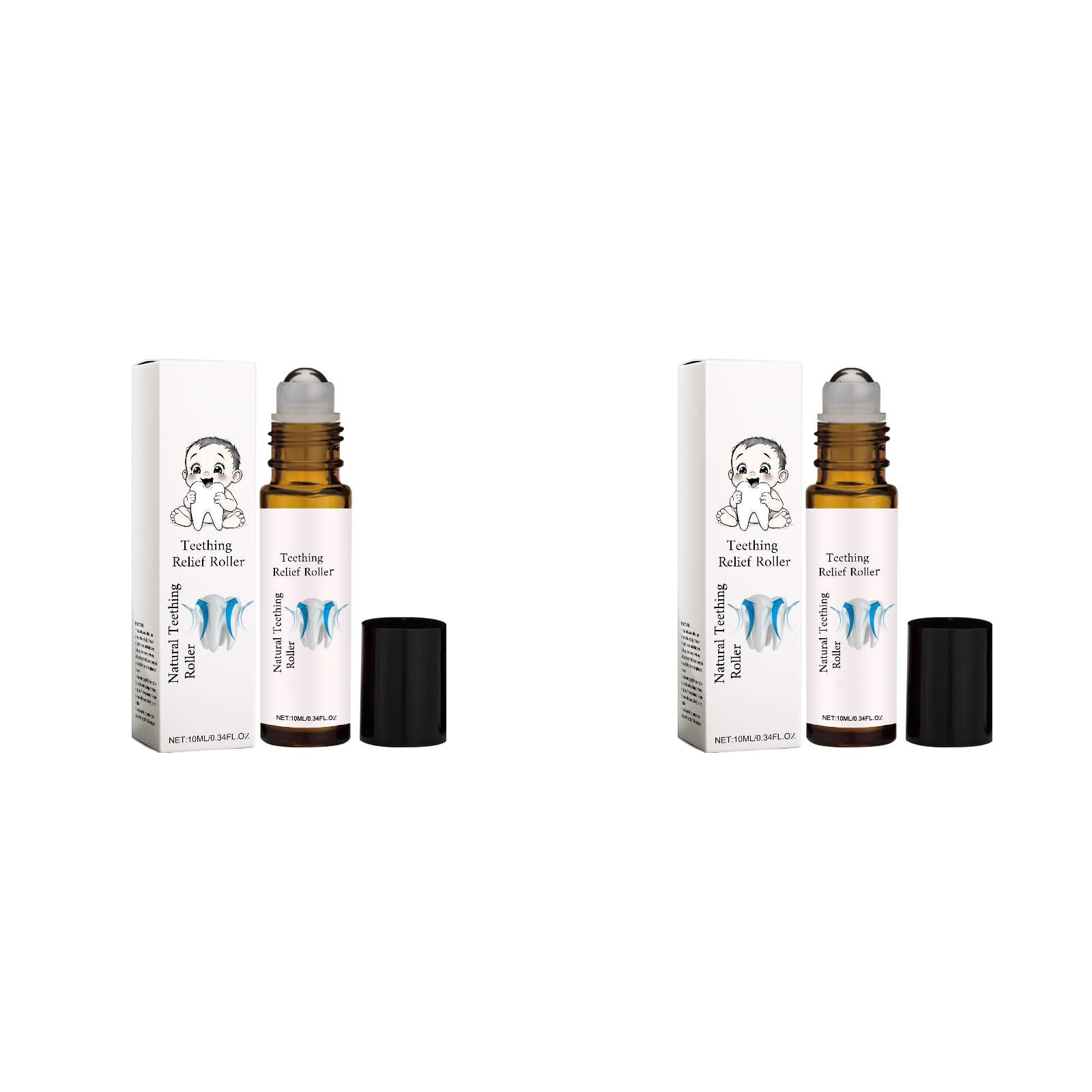 Youyingggg Teething Roller Natural PainRelief Roller Baby Teething Oil ...