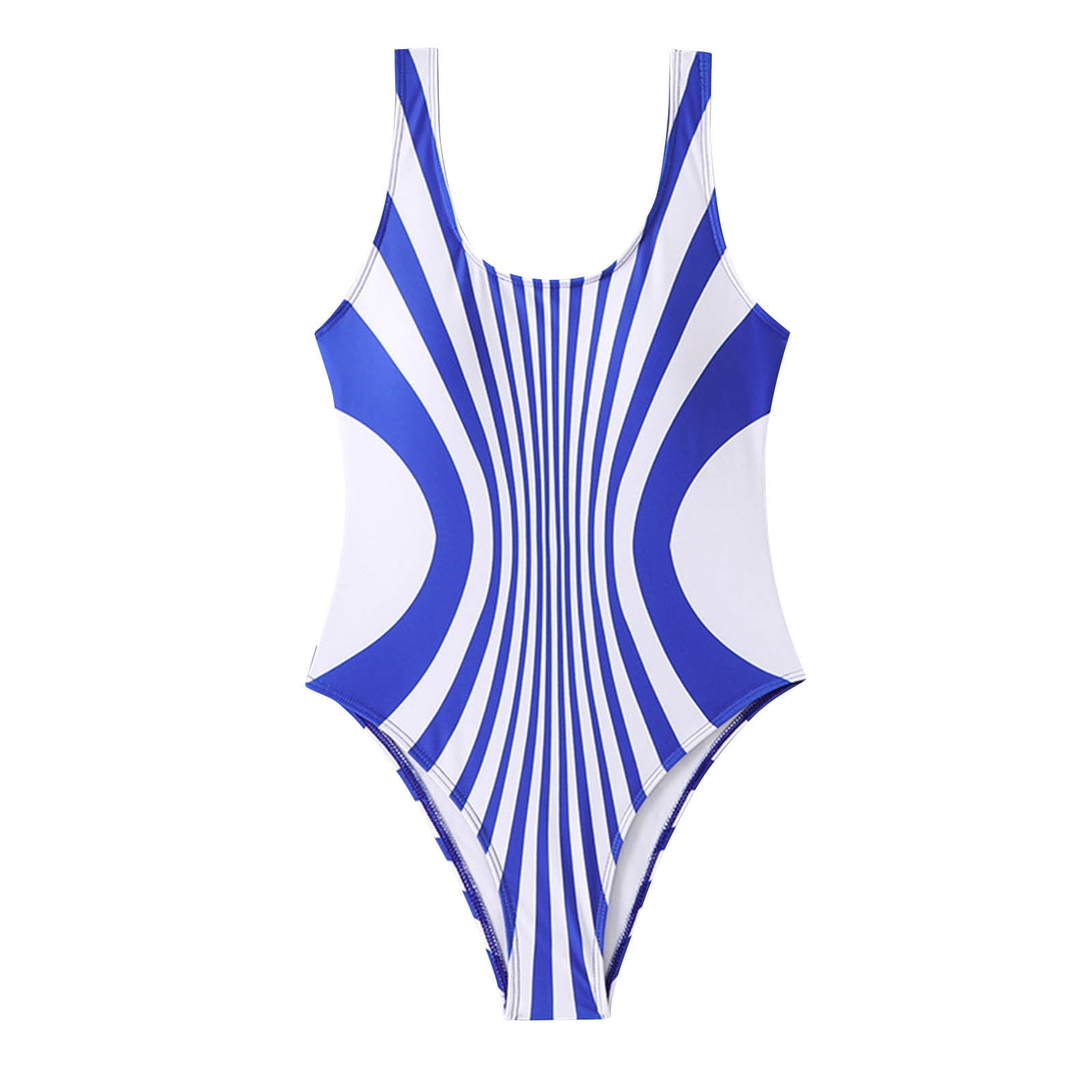 Youyipin Womens Swimsuits Wicked Weasel Sexy Sailor Stripe One-Piece ...