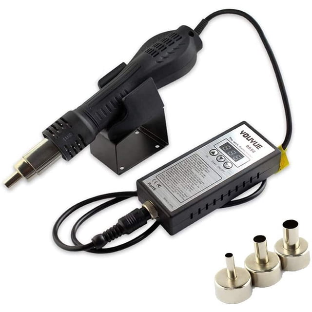 Youyue 110V Hot Air Solder Blower with Rework Station Optional Portable ...