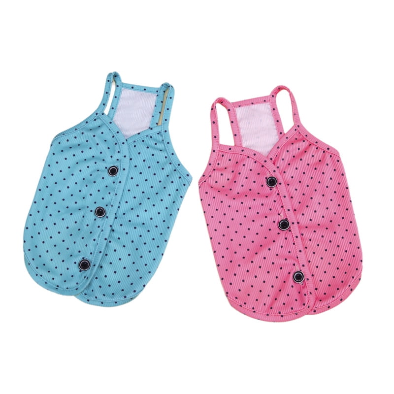 Yoyauz Cute Puppy Polka Dot T-shirt Soft Cotton Puppy Set Breathable ...