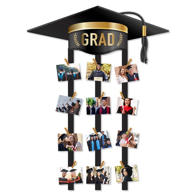 Yoyauz DIY Photo Decoration For Graduation Front Door, Congratulatory ...