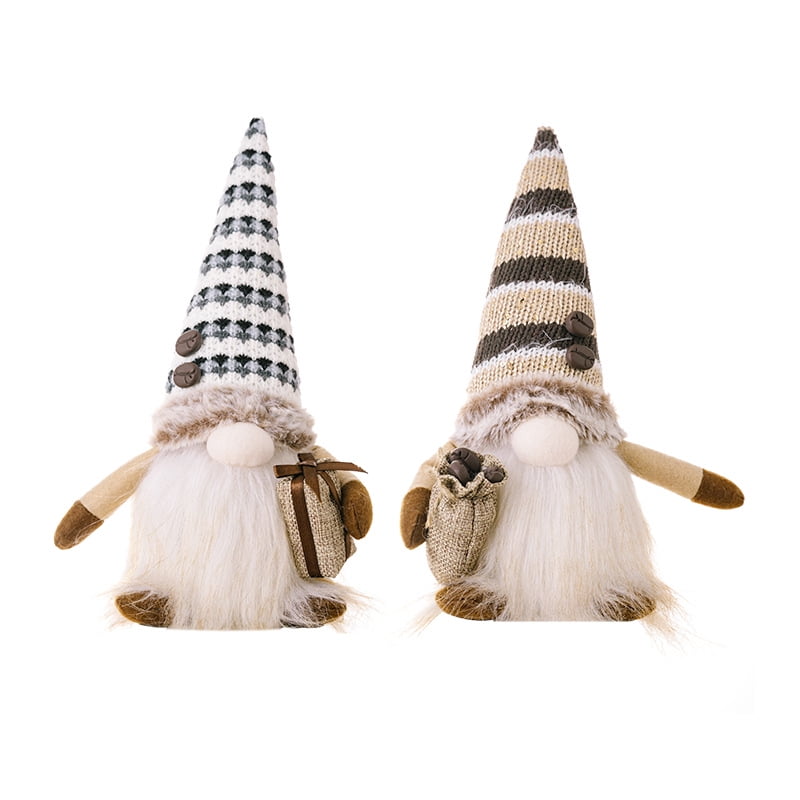 Yoyauz Glowing Christmas Dwarf, 11.42Inch Dwarf Statue Elf Plush ...