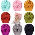 Yoyauz Knotted Big Bowknot Hair Bow Turban Hats Beanie Caps Headwraps ...