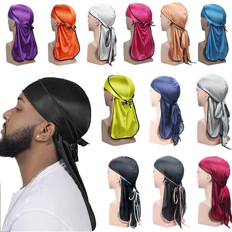 Yoyauz Silky Durag Hood Bandana Super Soft, Breathable Wrinkleproof ...
