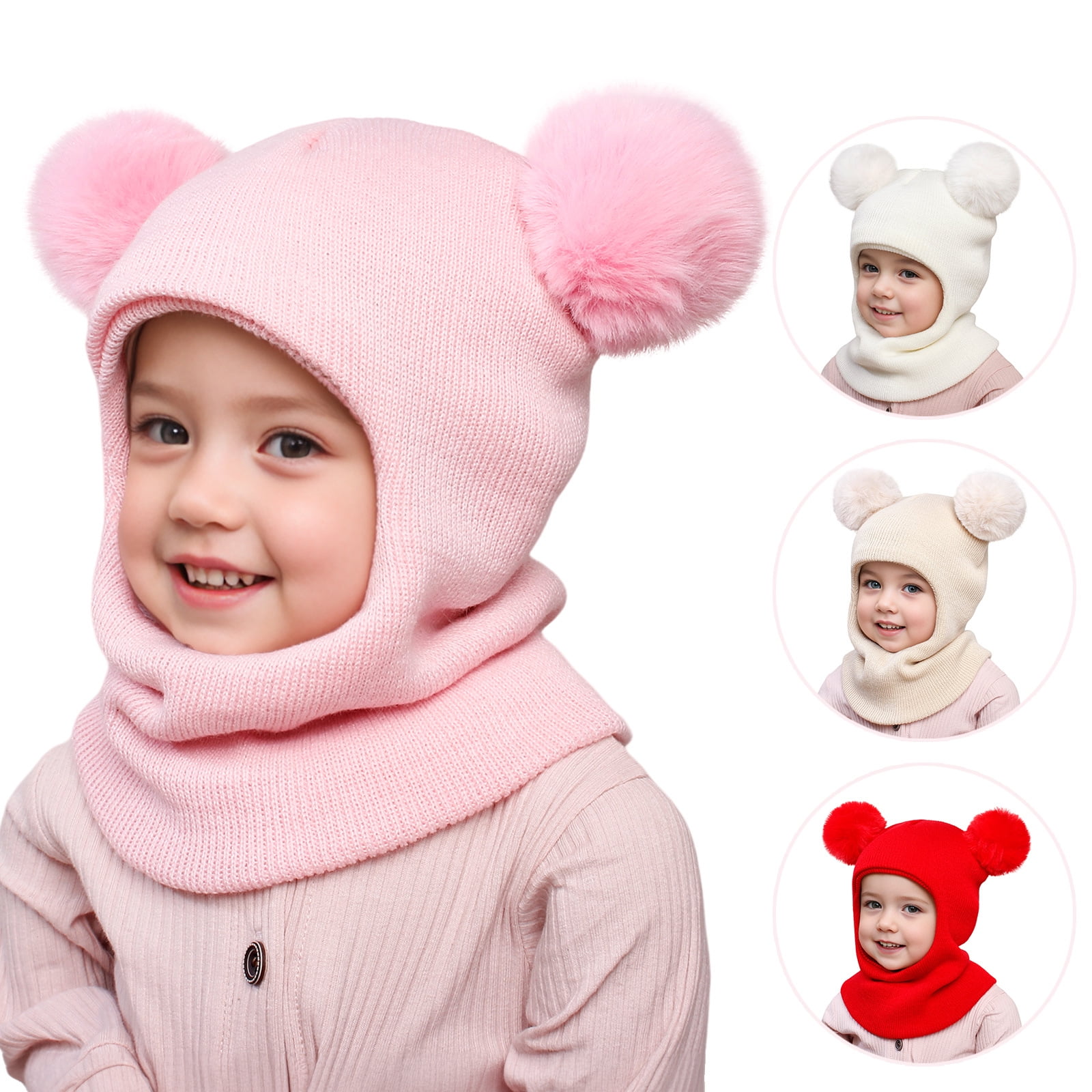 Yoyauz Ski Mask For Children, Windproof Mask For Winter For Cold ...