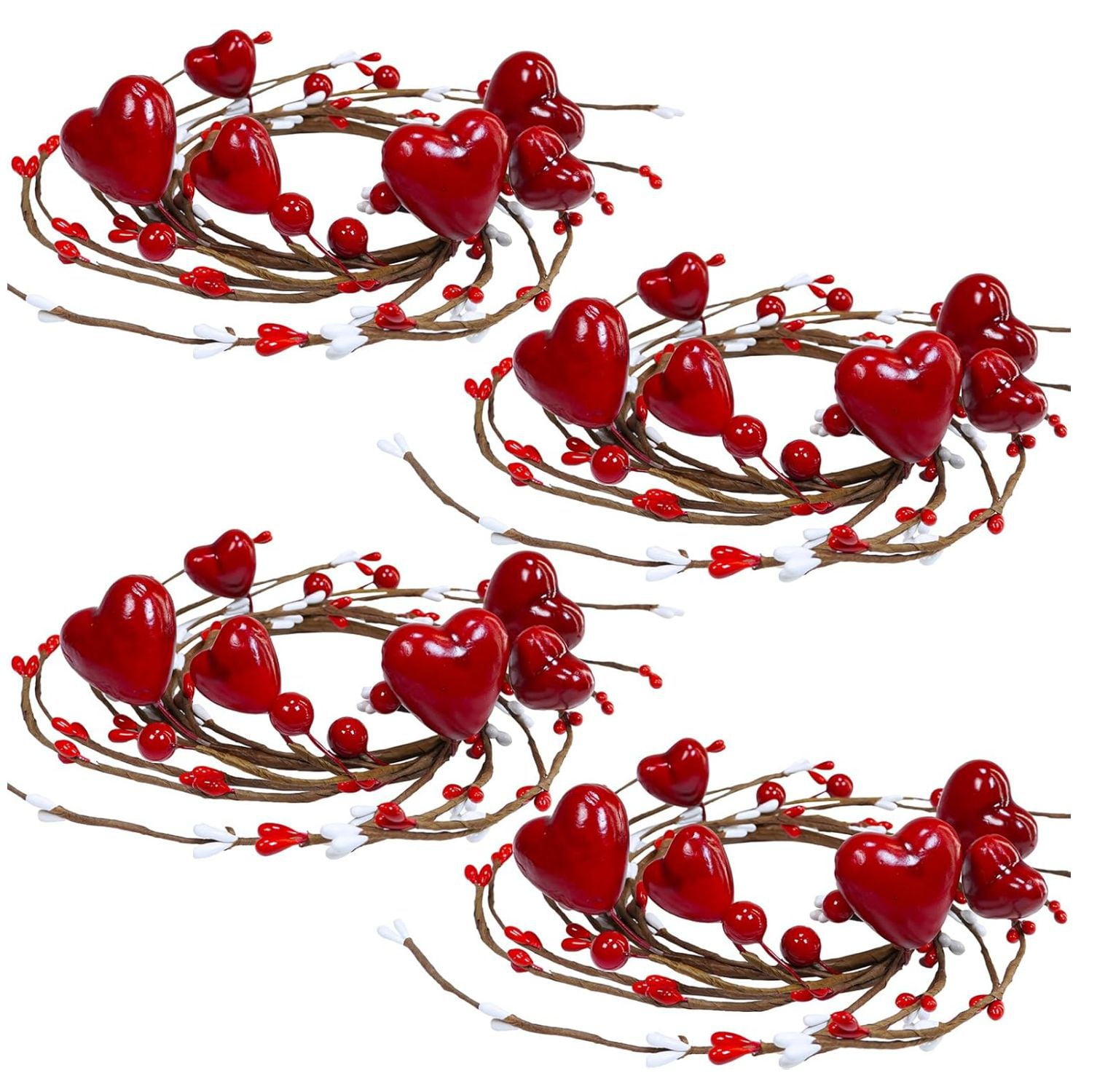 Yoyauz Valentine's Day Candle Garland Kitchen cabinet garland column ...