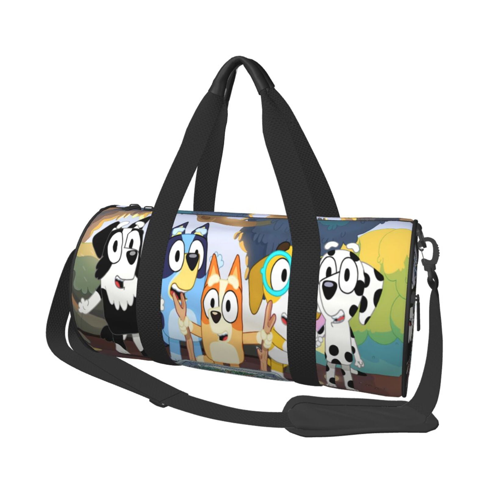 Yoyoae Bluey Pattern Travel Duffle Bag for Men Women Sport Gym Tote ...