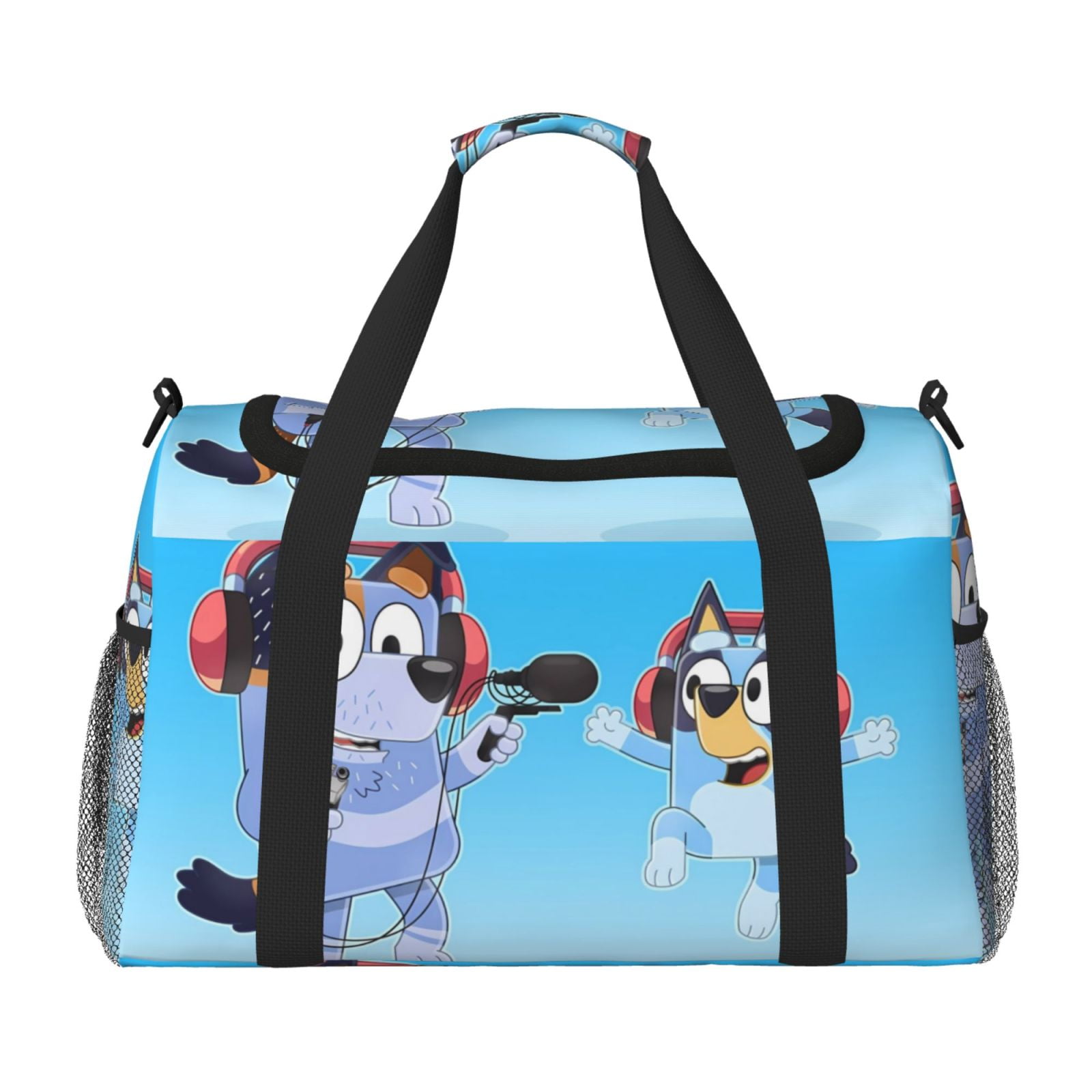 Yoyoae Bluey Print Travel Duffle Bag,Sport Gym Bag for Men Women ...