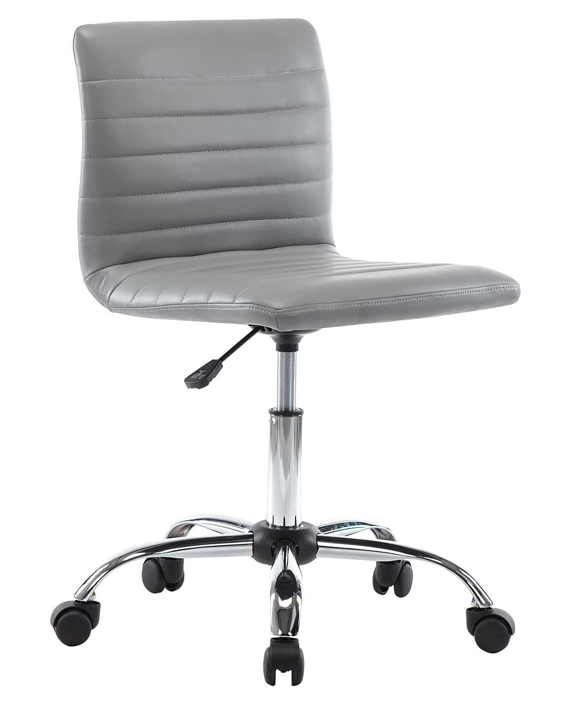 Buy Yoyomax Modern Armless Office Chair, Gray at Ubuy Nepal