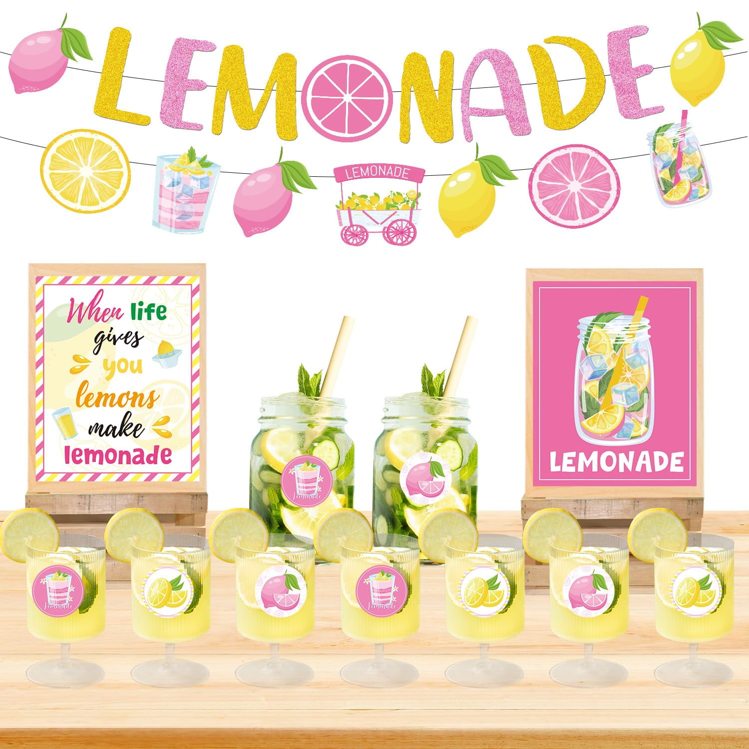 Yoyuspy Lemonade Stand Party RRF12 Decorations - Lemonade Stand for ...