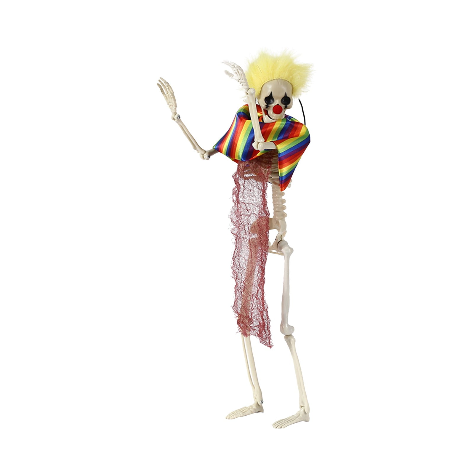 Yoziaaoa 1 Pcs Halloween Skeleton - Life Size Full Body Realistic Human ...