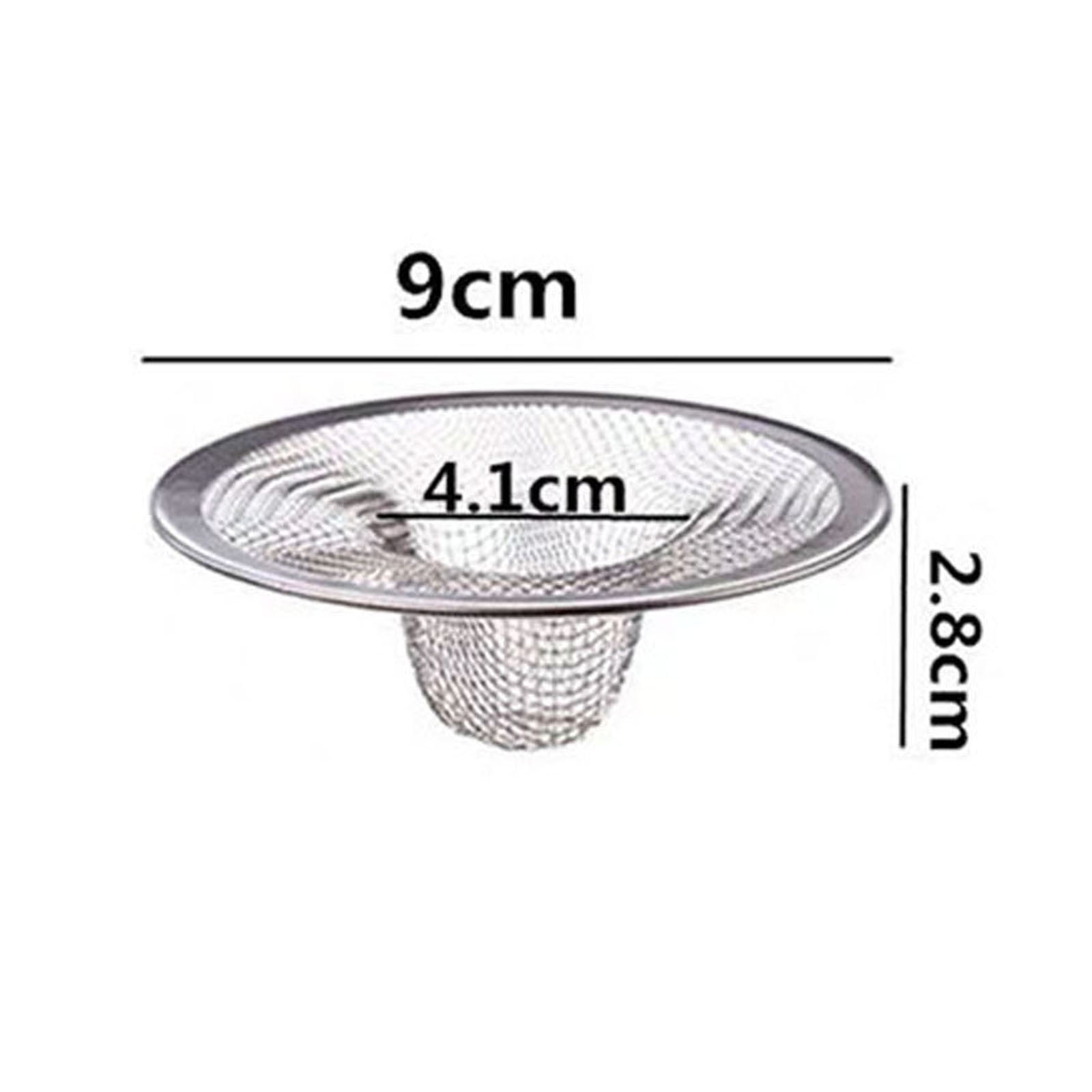 Yoziaaoa 1 Pcs Stainless Steel Slop Basket Filter Trap, Mesh Metal Sink ...