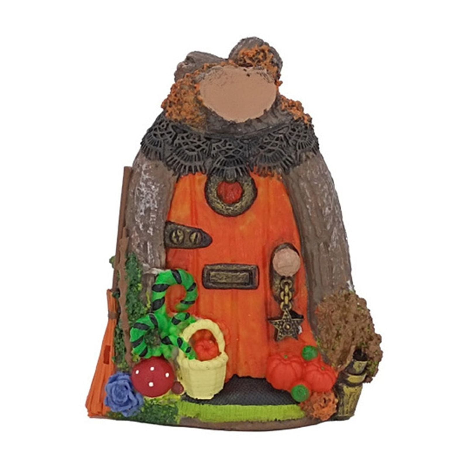 YruYptpaln 3D Resin Fairy Tale Door Decoration Garden Fairy Tale Door ...