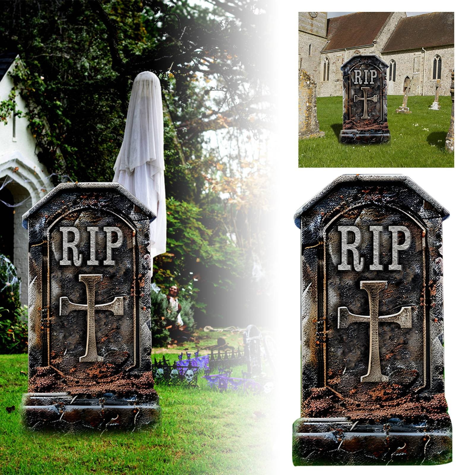 YruYptpaln Address Sign Plaque Decoration Outdoor Cemetery Decoration ...