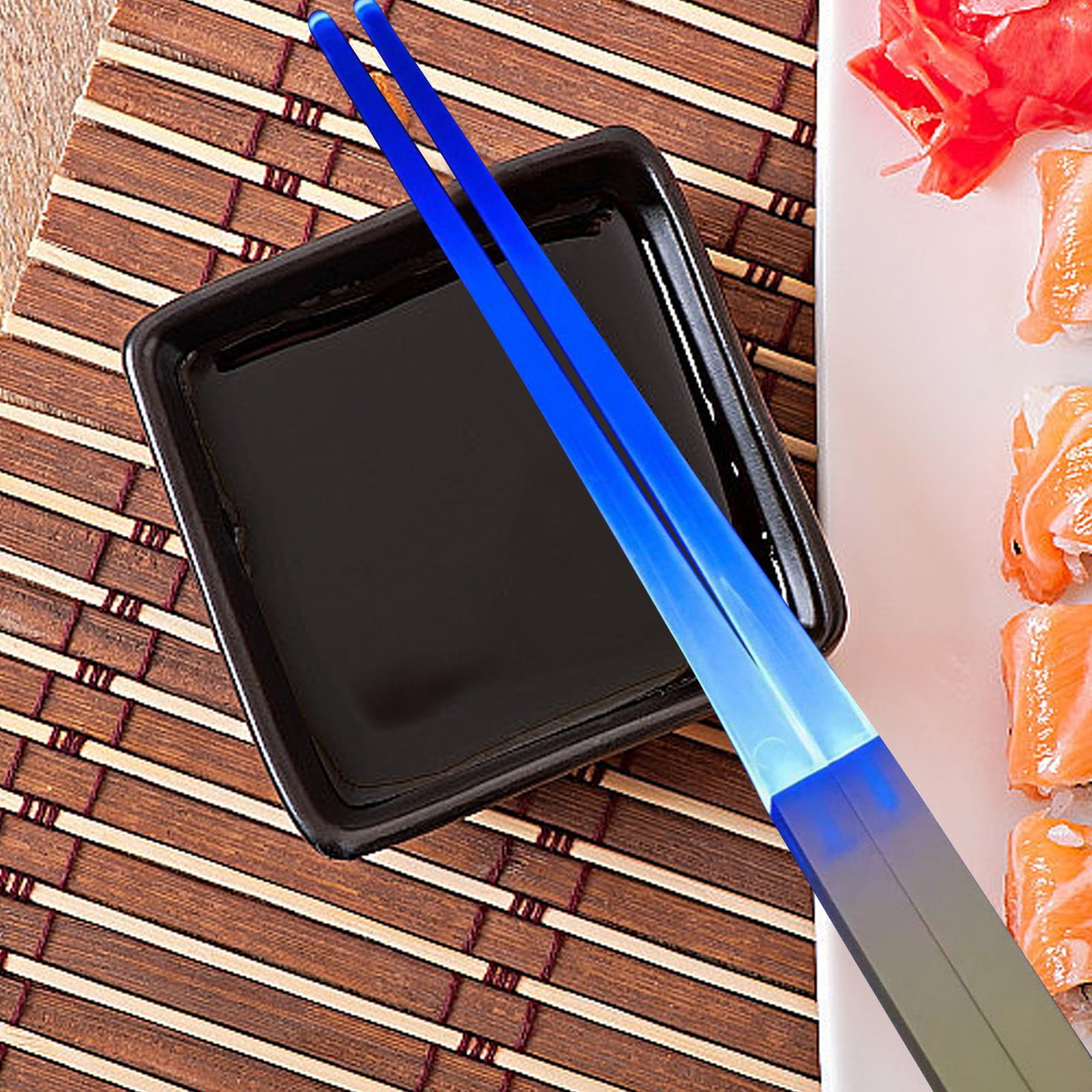 YruYptpaln Chopsticks Light Up LED Glowing Light Saber Sticks Reusable ...