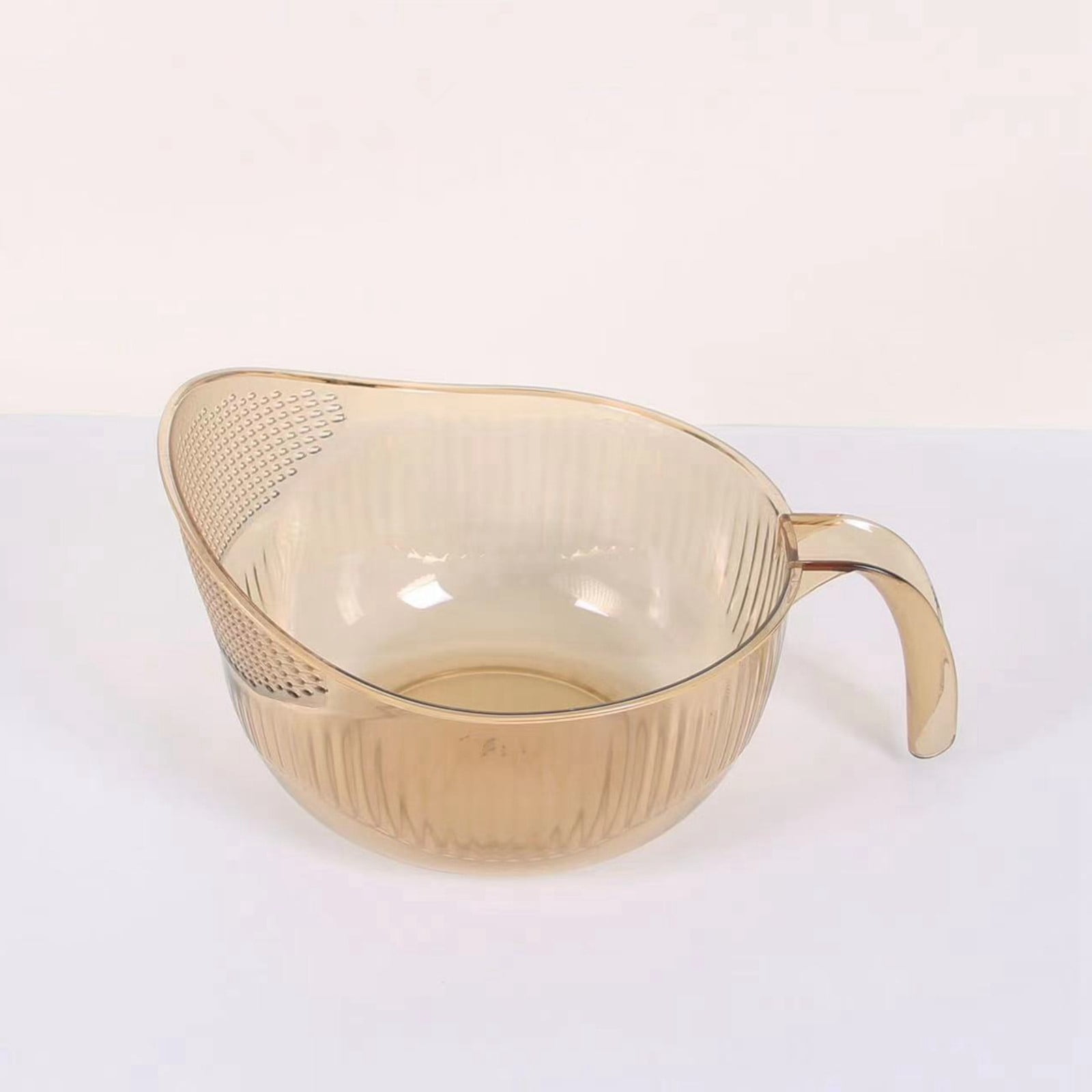 YruYptpaln Kitchen Rack Fruit Cleaning Basin Rice Washing Basin ...